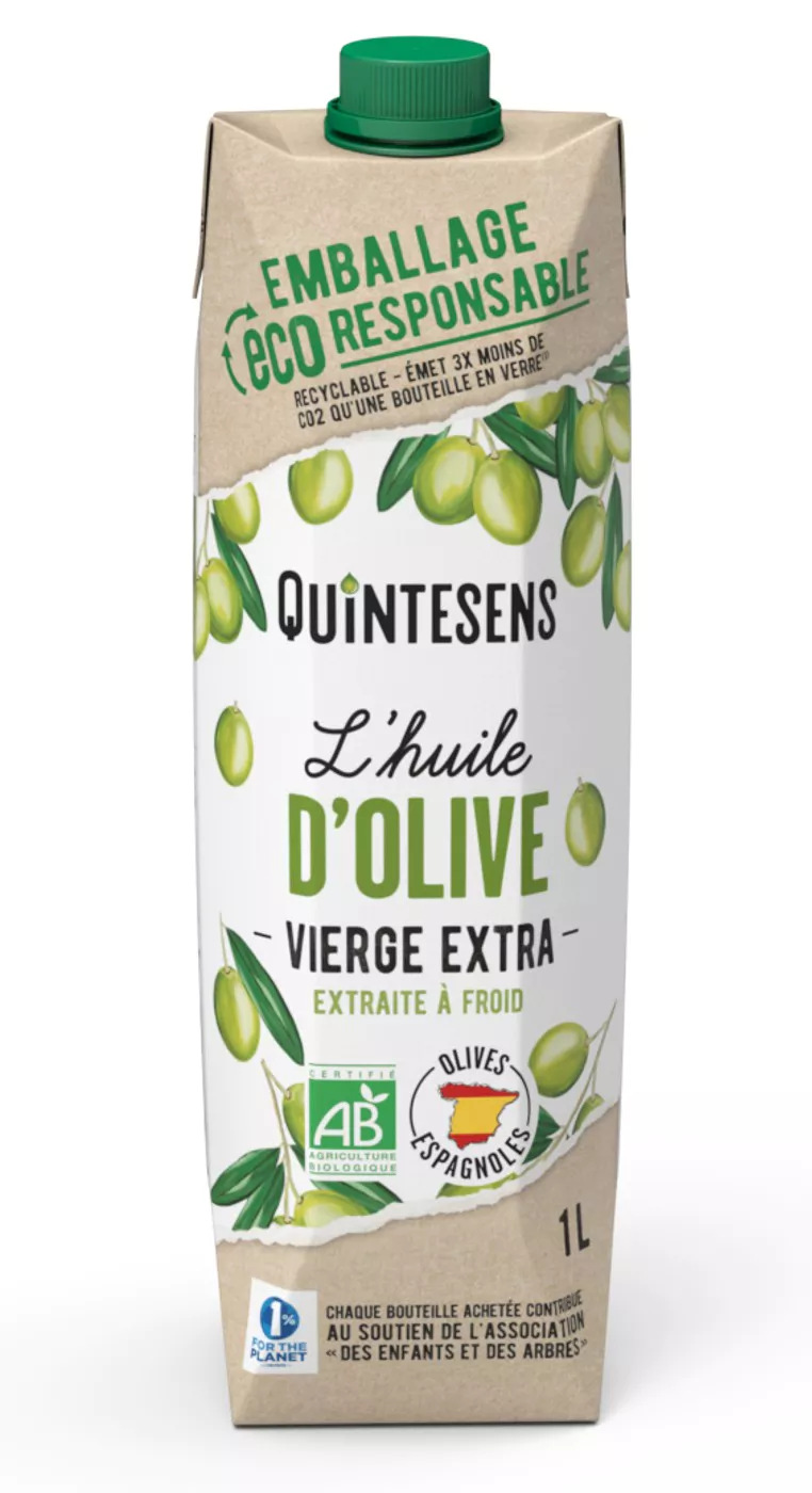L'huile D'OLIVE en emballage ECO RESPONSABLE